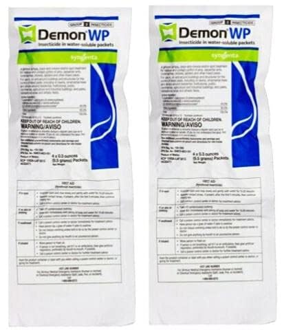 Syngenta Demon WP Insecticide Containing 4 Water-Soluble 9.5 Gram Pack ...