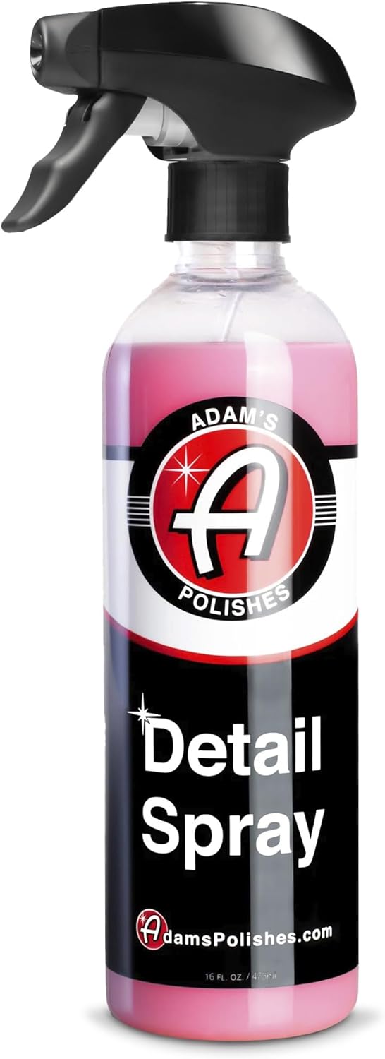 Adam's Detail Spray (16 fl. oz) - Quick Waterless Car Detailer | Polis ...