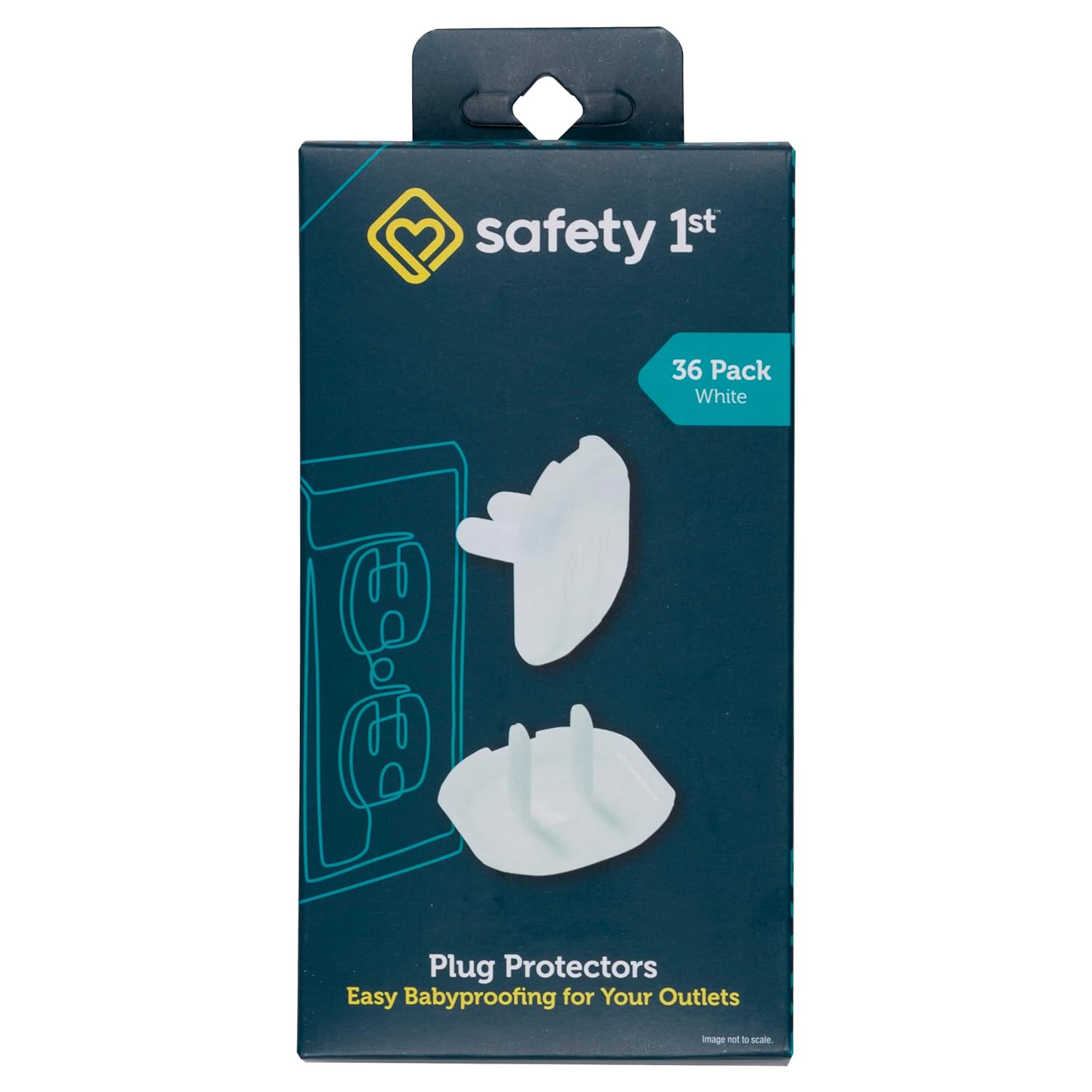 Safety 1st Baby Outlet Covers – 36 Pack Electrical Plug Protectors ...