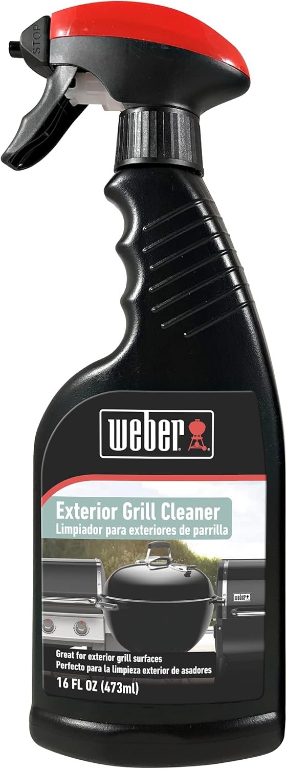 Weber Exterior Grill Cleaner, Black– Cart Shape